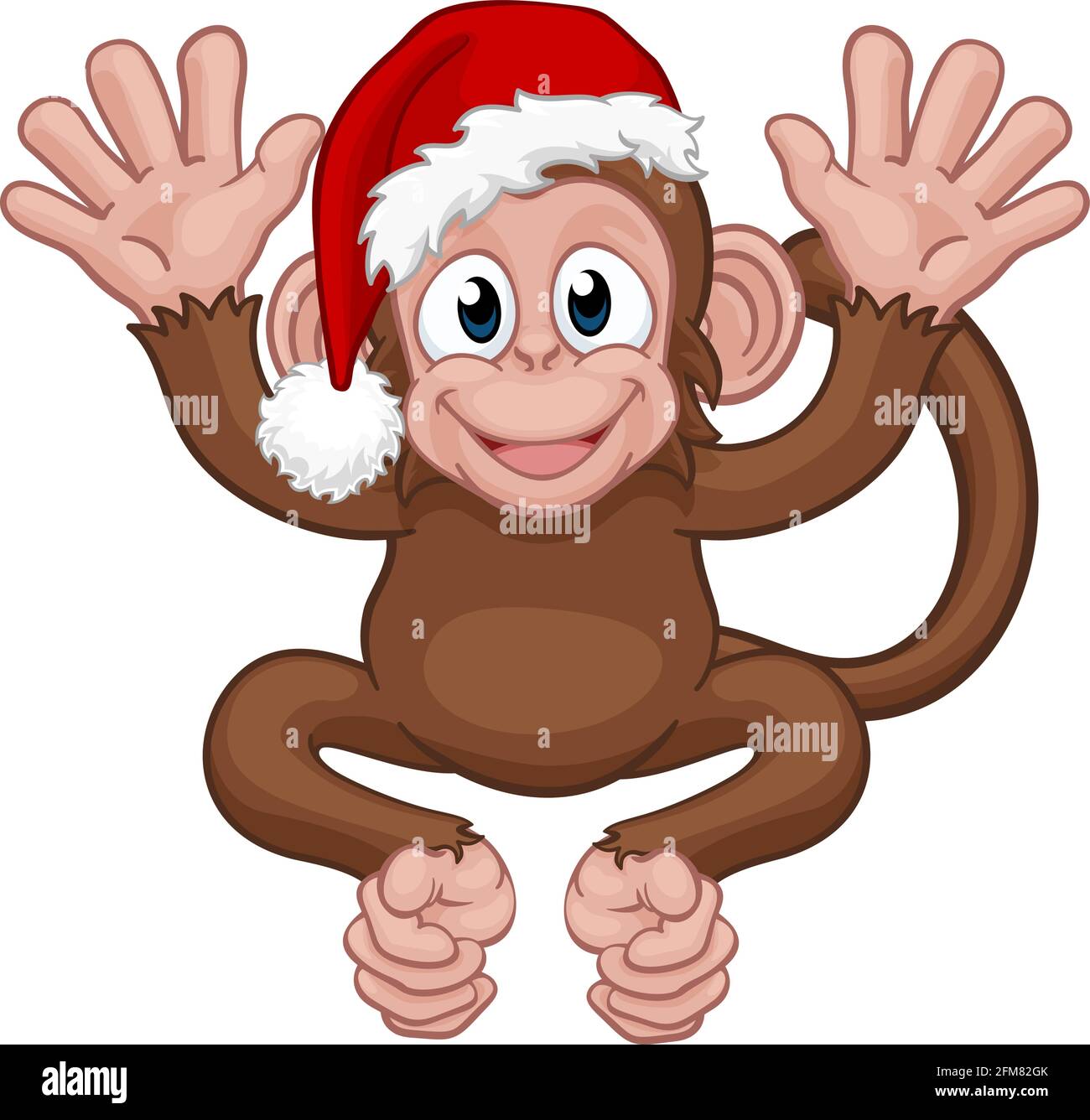 Hat monkey Banque d'images vectorielles - Alamy