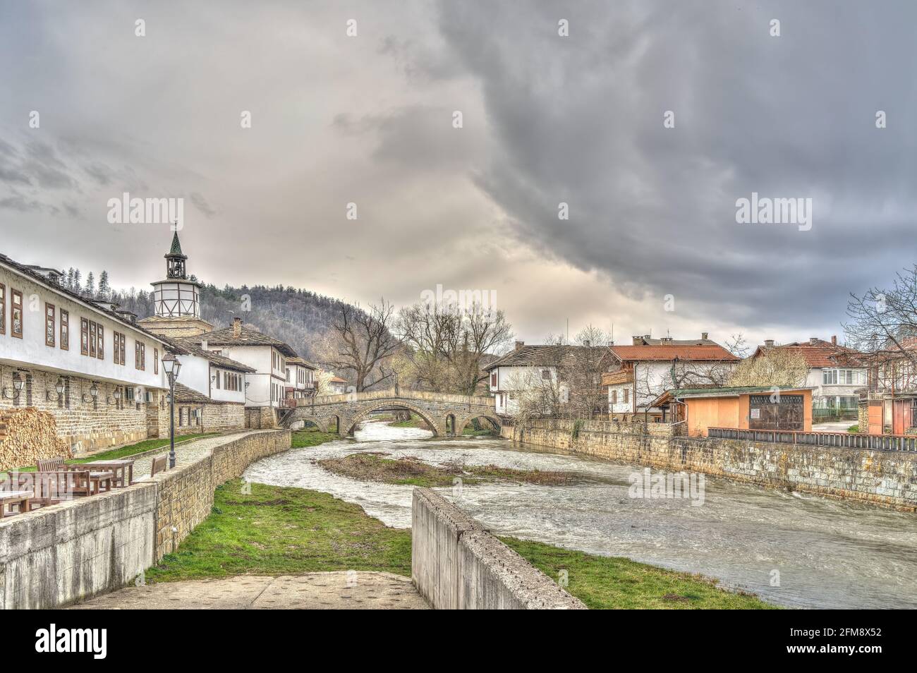 Tryavna architecture traditionnelle Banque de photographies et d’images ...