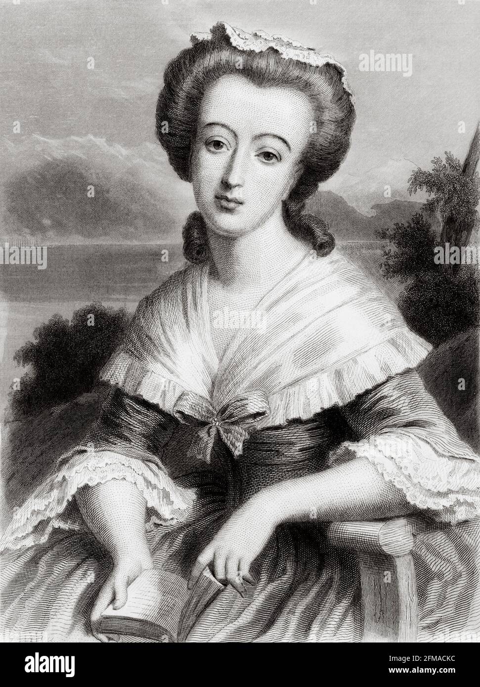 Portrait de Madame Necker. Suzanne Curchod (1737-1794) est une ...