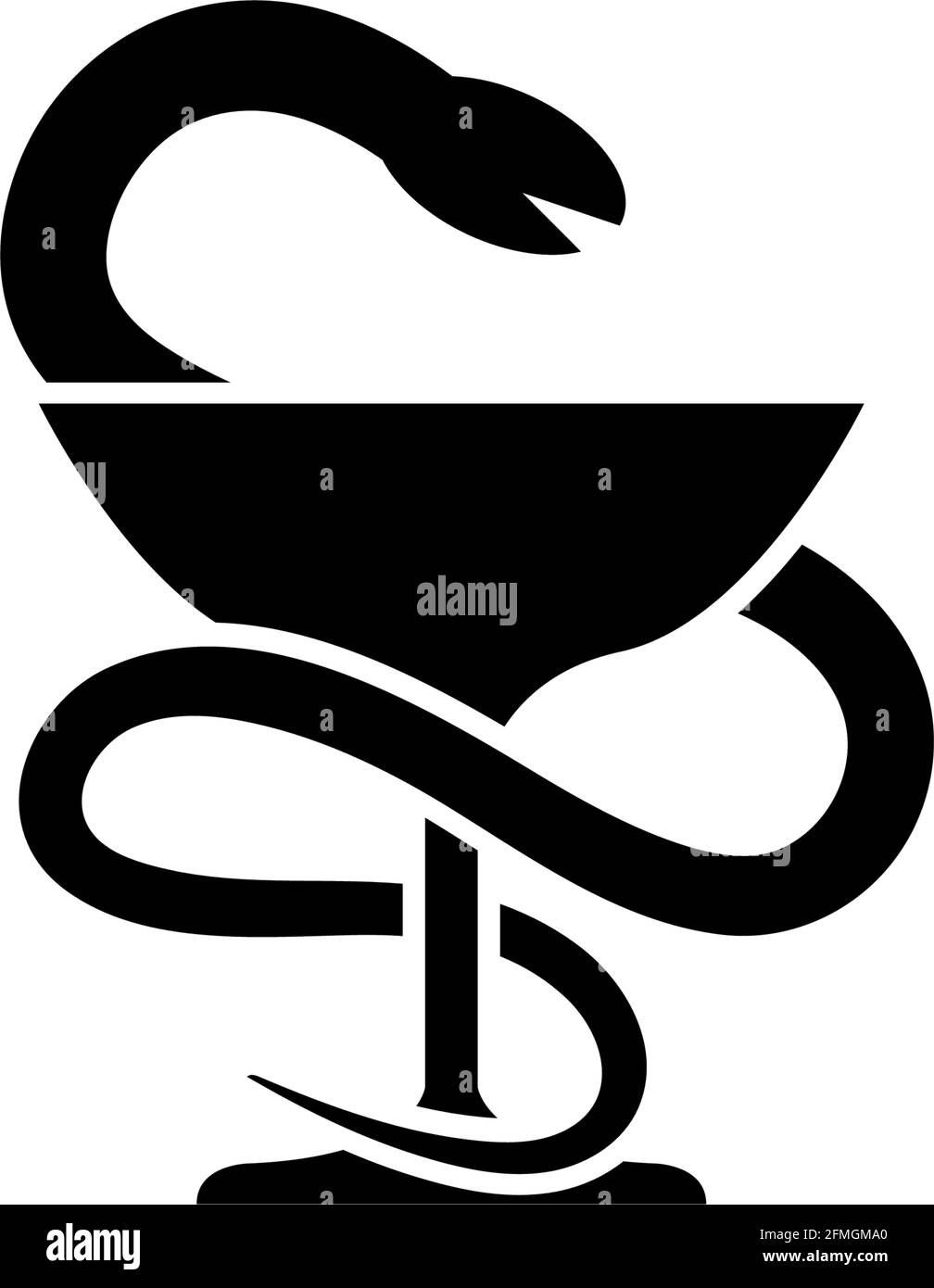 Icône caducée pharma Banque de photographies et d’images à haute ...