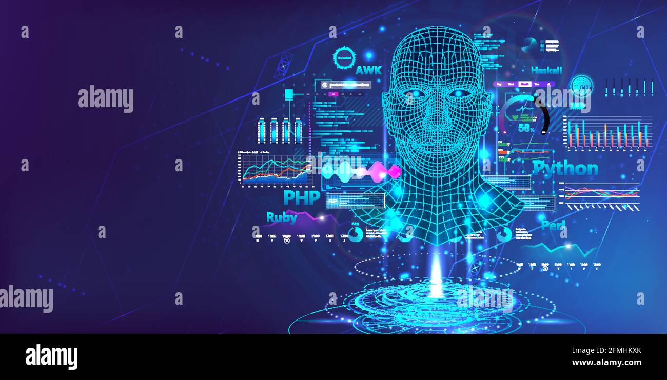 Réseau Neuronal Avec Intelligence Artificielle De Haut Niveau Sur Le
