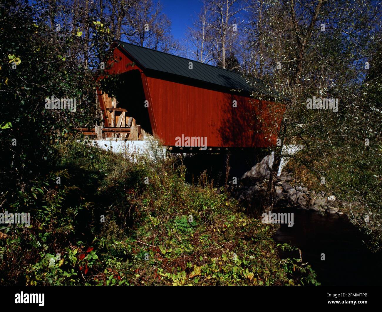 Ponts couverts de la nouvelle angleterre Banque de photographies et d ...
