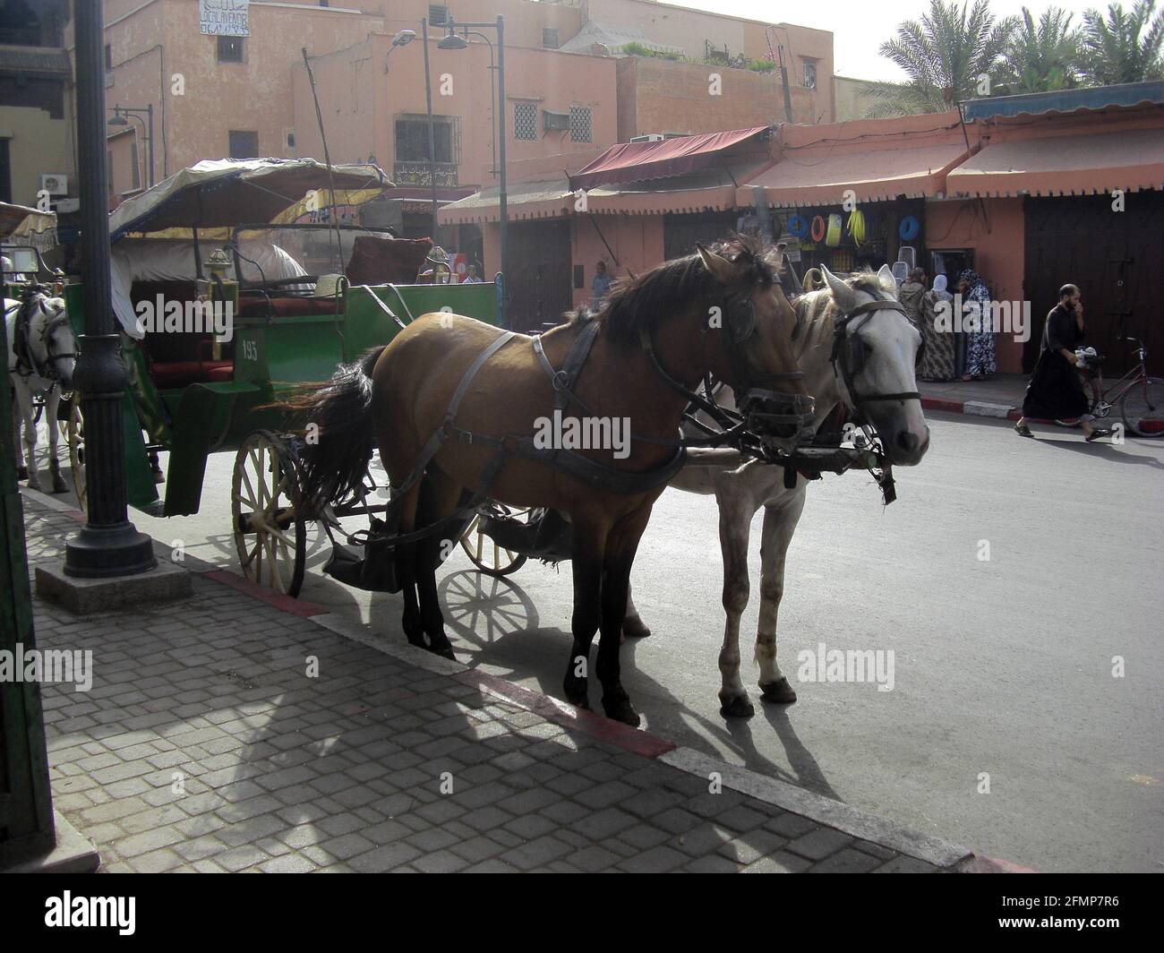 Calèches marrakech Banque de photographies et d’images à haute ...