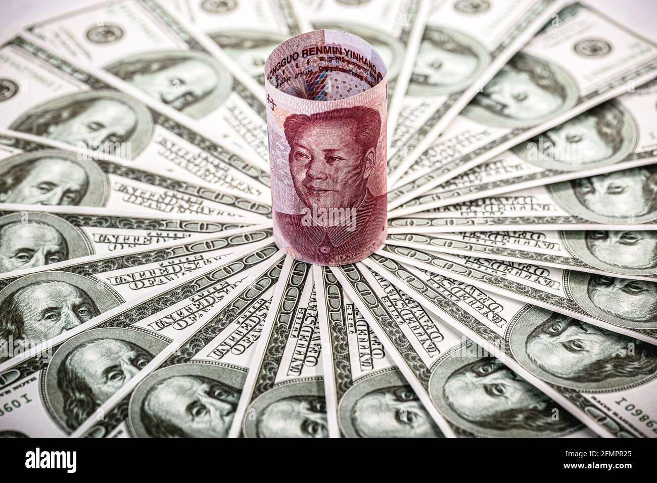 100 yuan note Banque de photographies et d’images à haute résolution ...