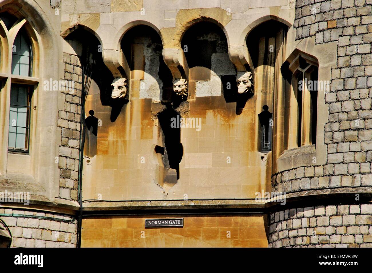 Château de windsor architecture palais résidence Banque de ...