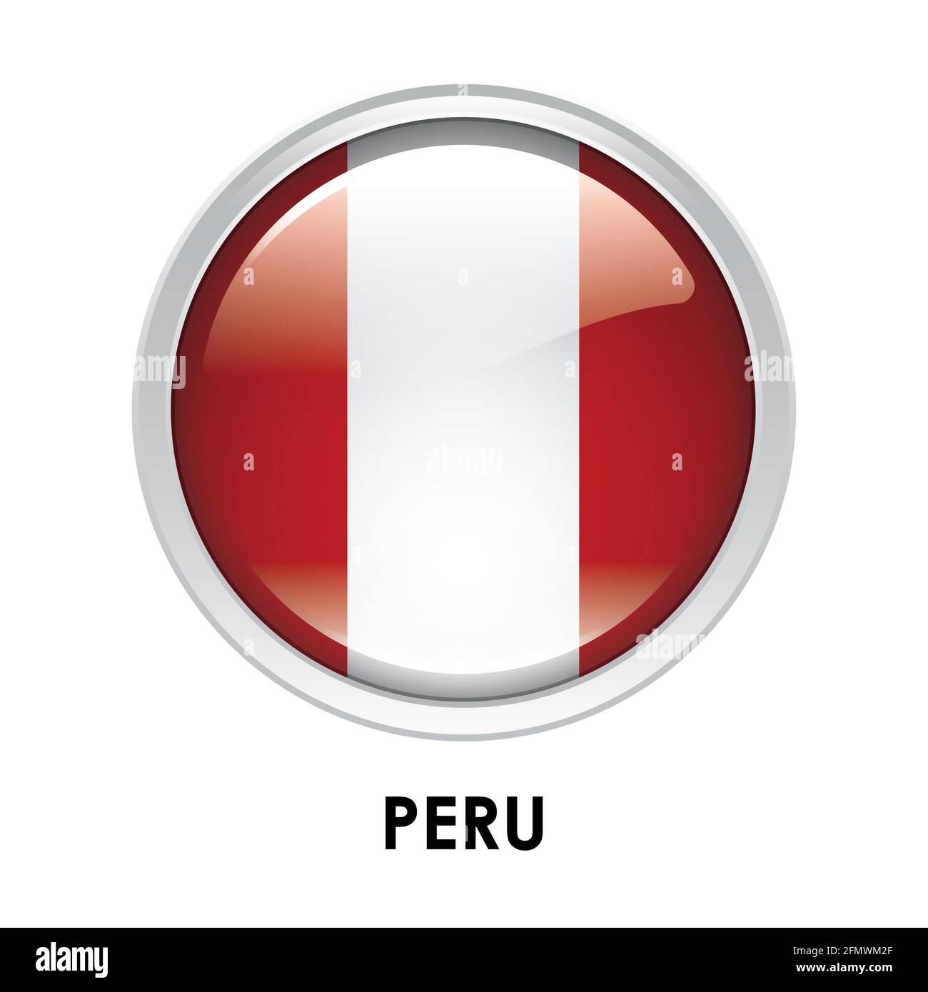 Peru map vector Banque de photographies et d’images à haute résolution ...