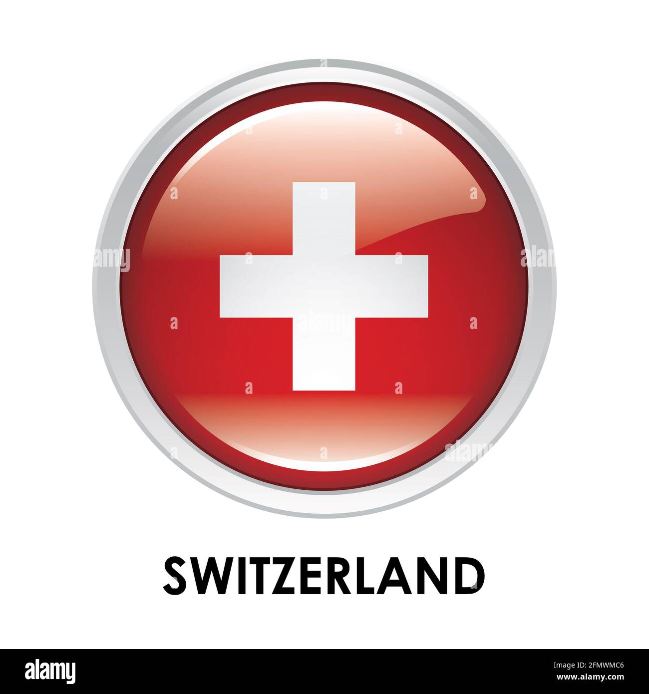 Vector carte des couleurs de la suisse Banque de photographies et d ...