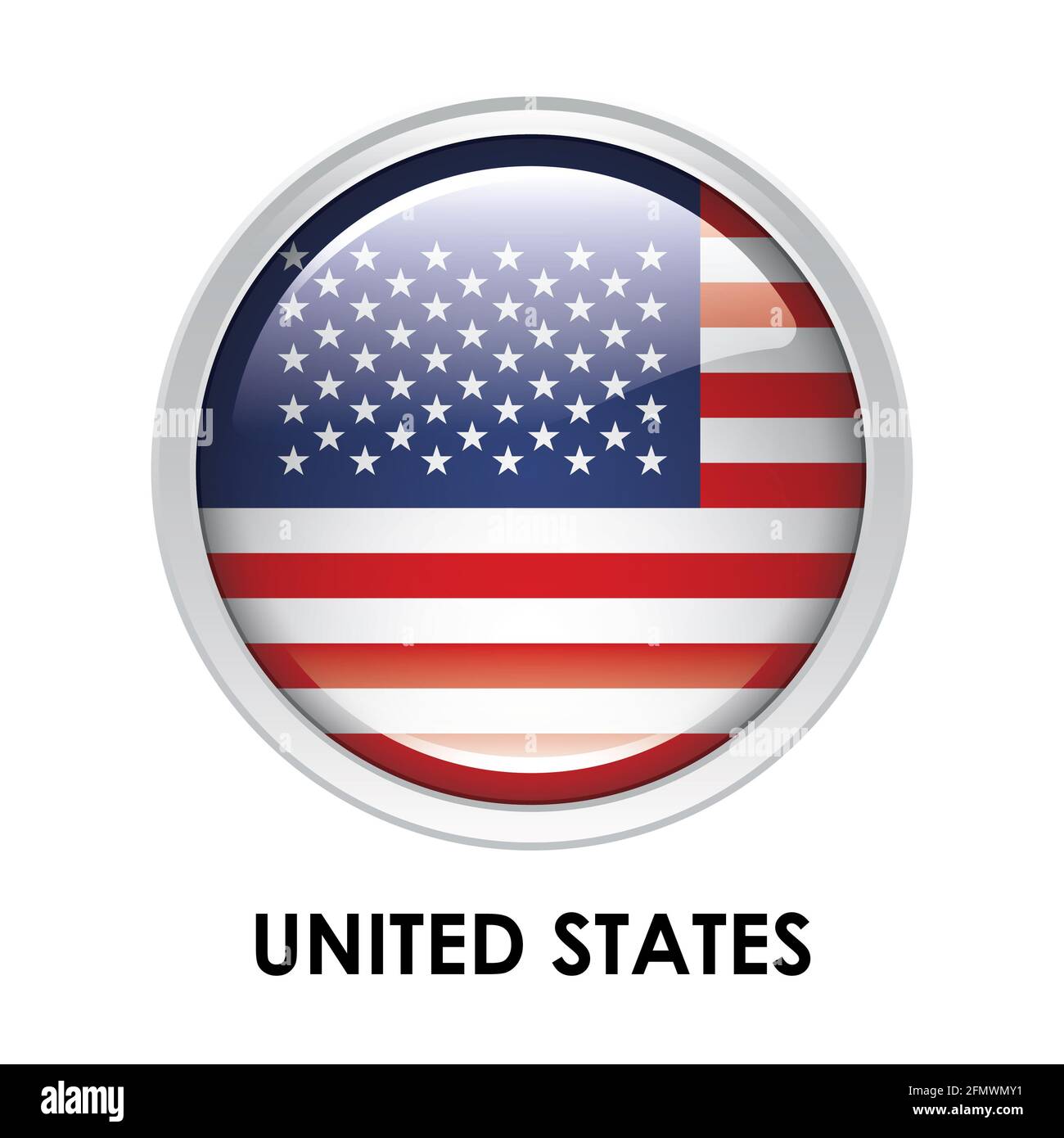 Drapeaux des etats unis Banque d'images détourées - Alamy