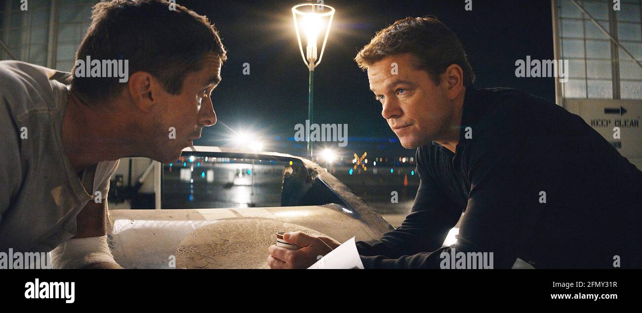 ÉTATS-UNIS. Christian Bale et Matt Damon dans ©vingtième siècle Fox ...