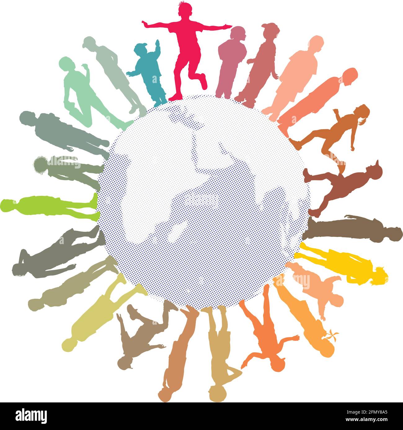 Carte mappemonde game Banque d'images vectorielles - Alamy