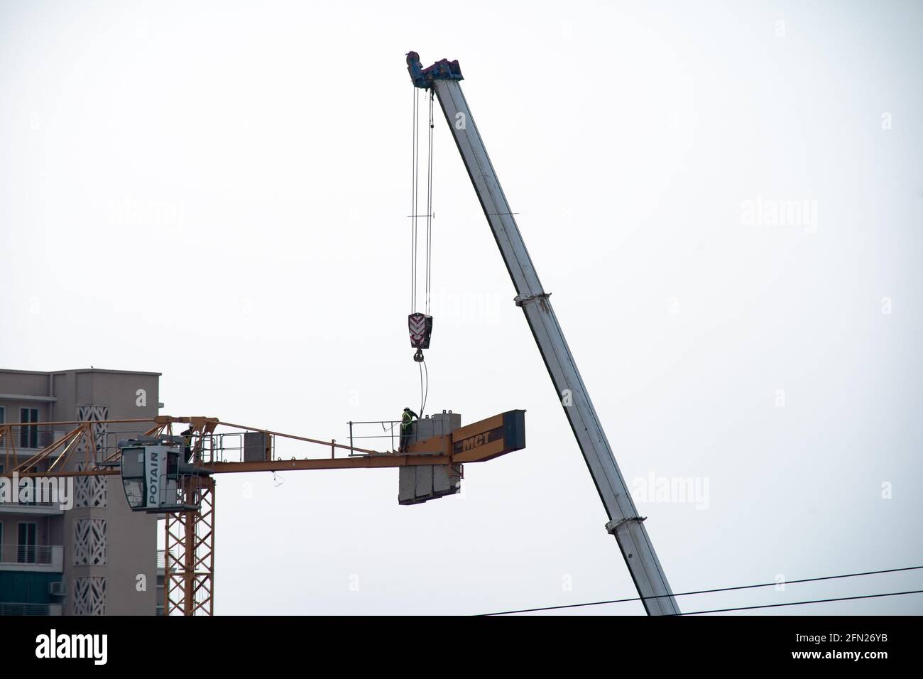 Contrepoids Pour Grue Banque d'image et photos - Alamy