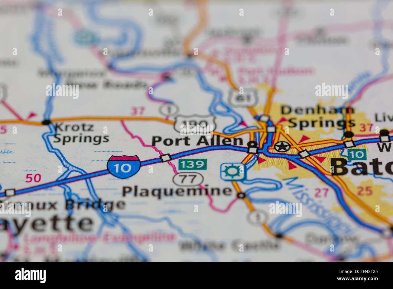 Carte de port allen Banque de photographies et d’images à haute ...