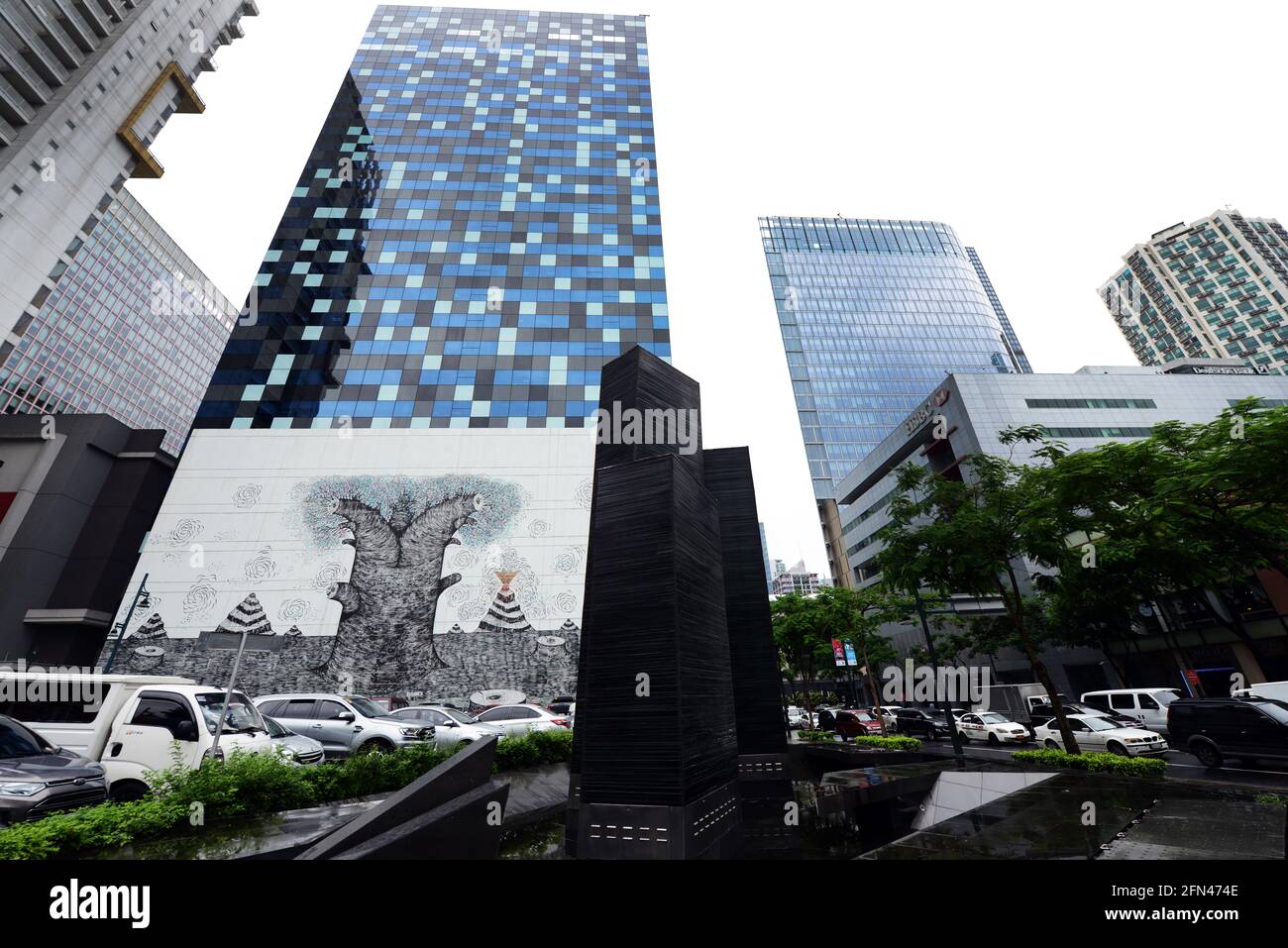 Art bgc murale manille philippines Banque de photographies et d’images ...