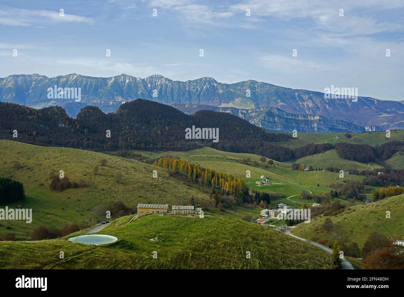 Magnifique paysage des montagnes italiennes. Parc national de la ...