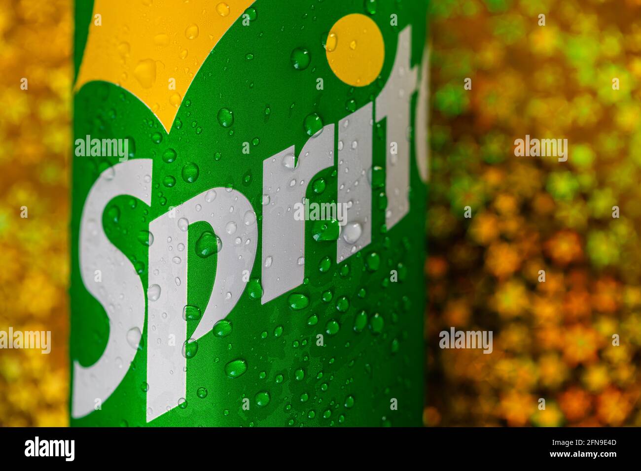 Une canette de sprite Banque de photographies et d’images à haute ...