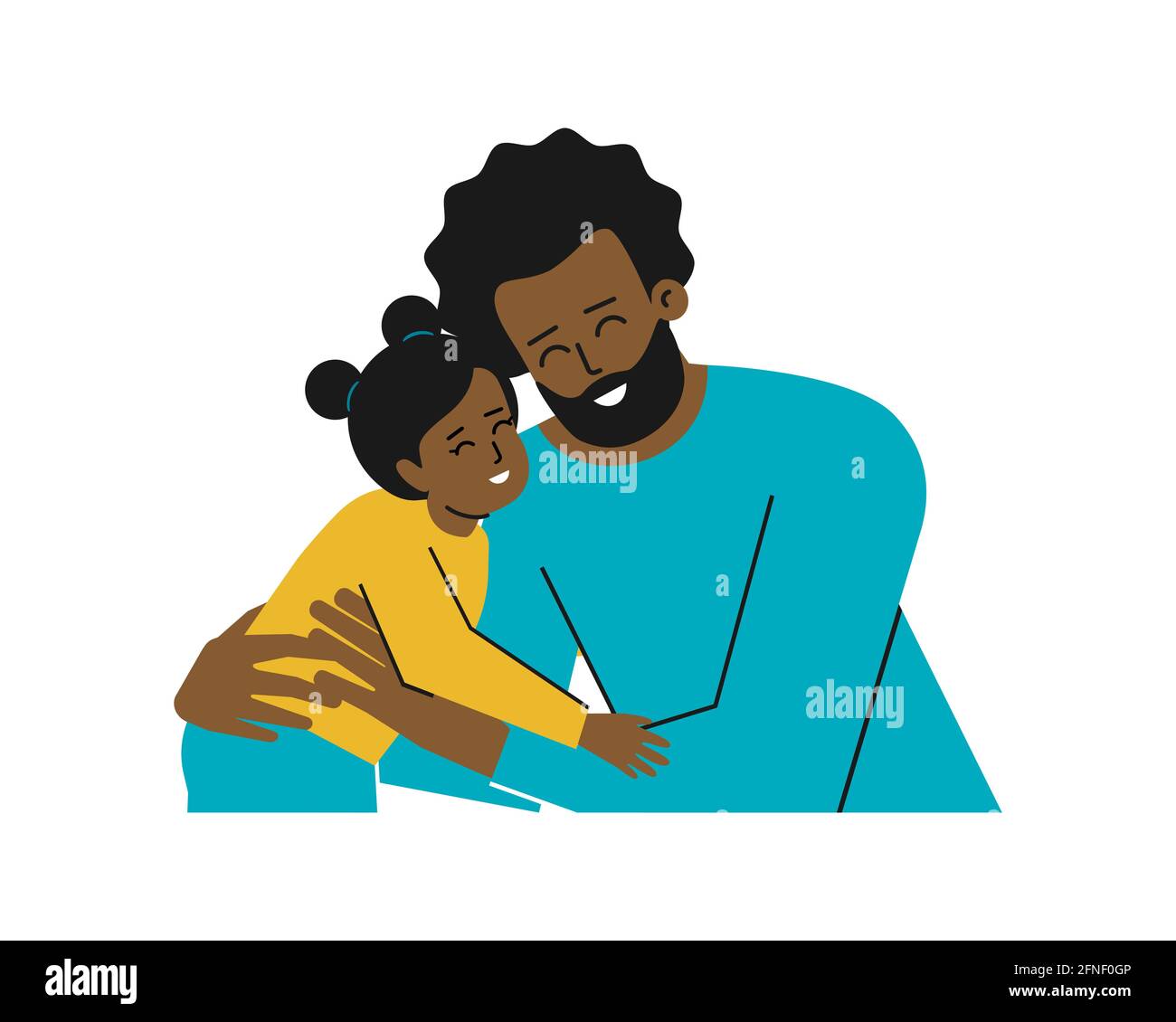 Illustration Vectorielle Isolée Avec Portrait De Personnages De Dessin