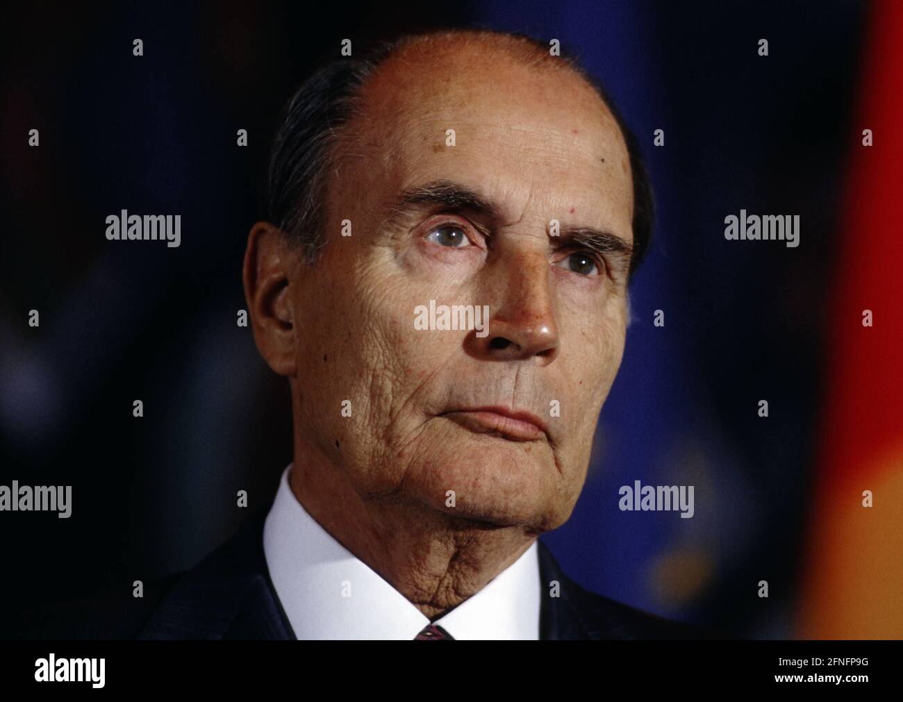 François mitterrand président Banque de photographies et d’images à ...