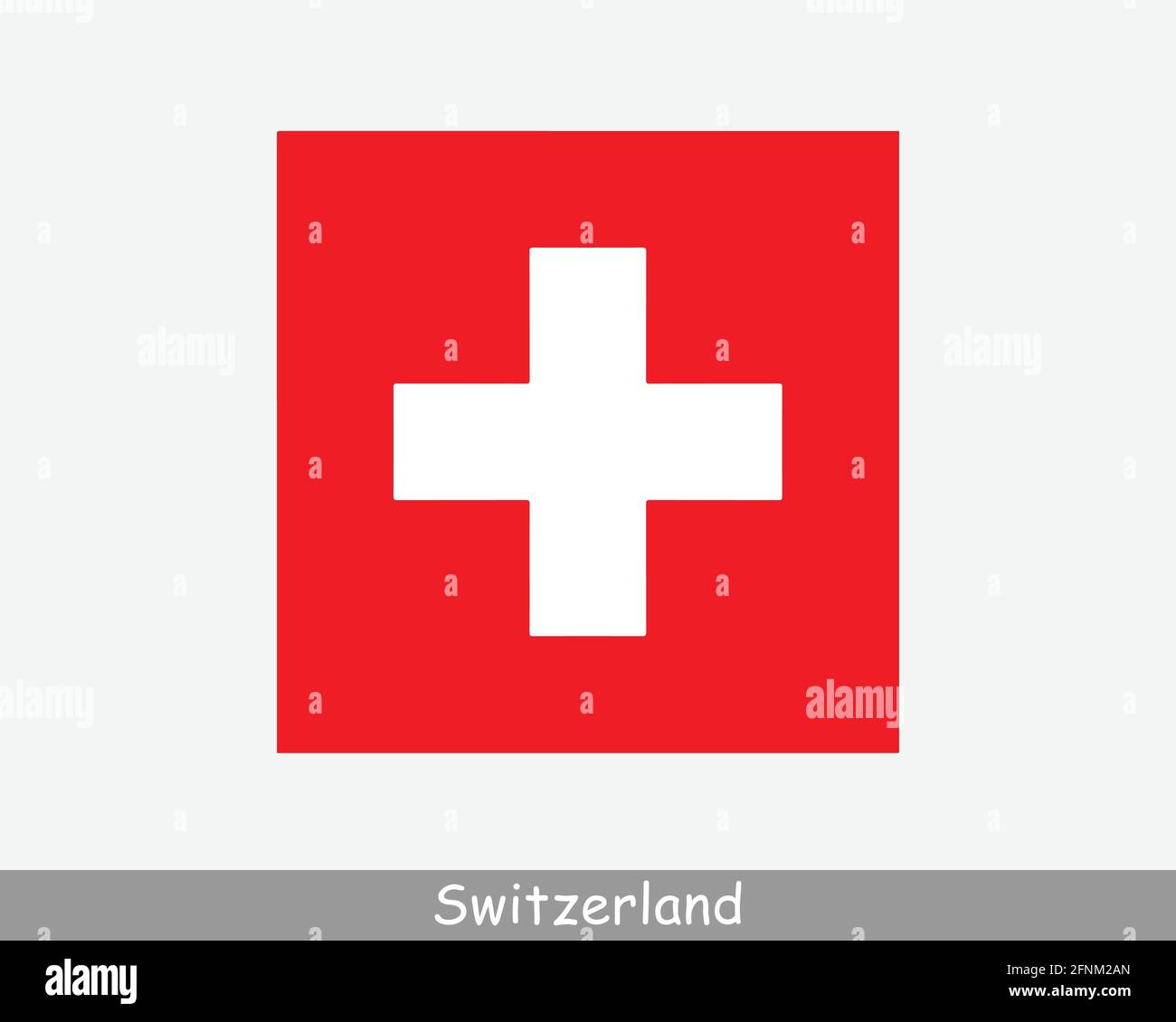 Symbole national suisse Banque d'images vectorielles - Alamy