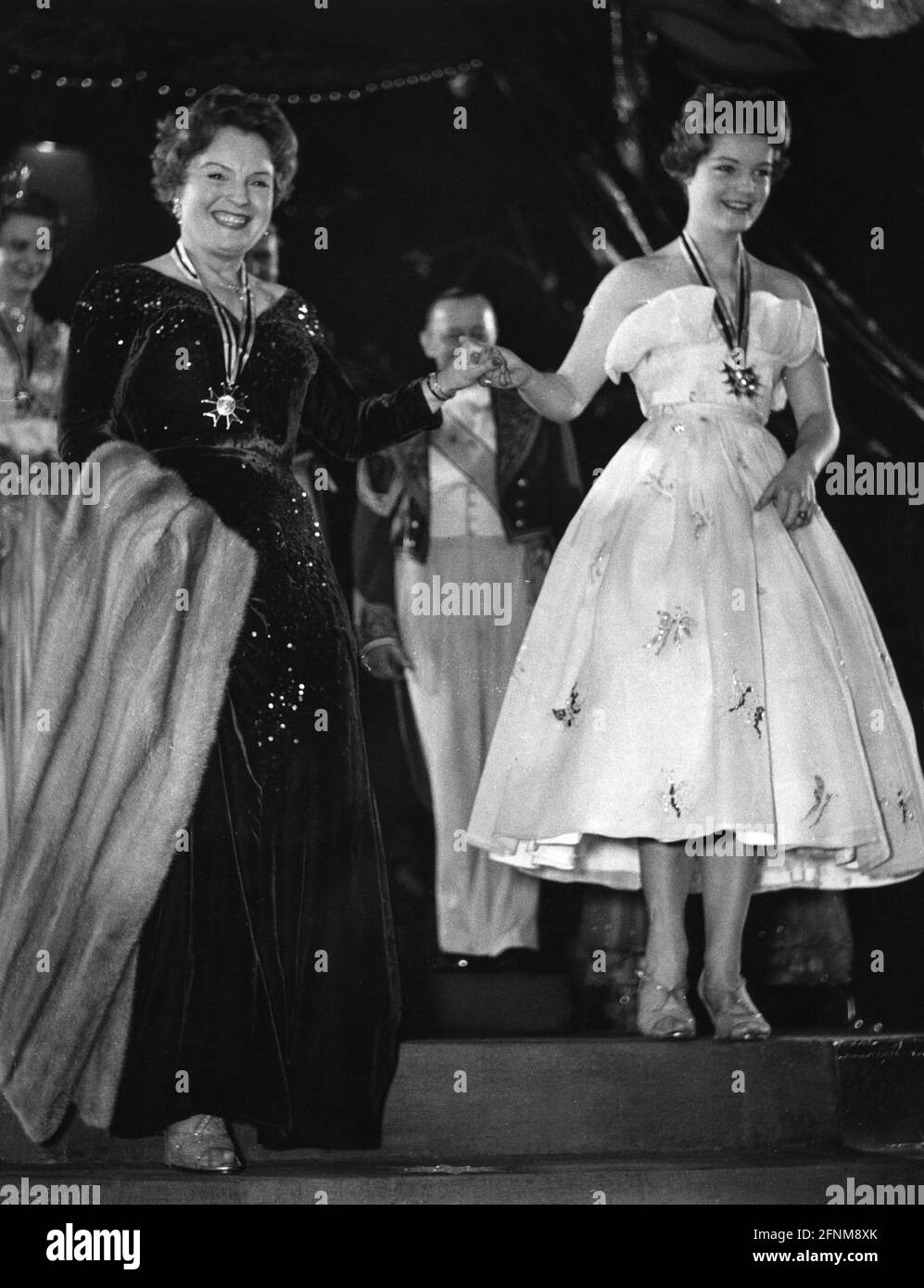 Schneider, Romy, 23.9.1938 - 29.5.1982, actrice allemande, avec sa mère ...