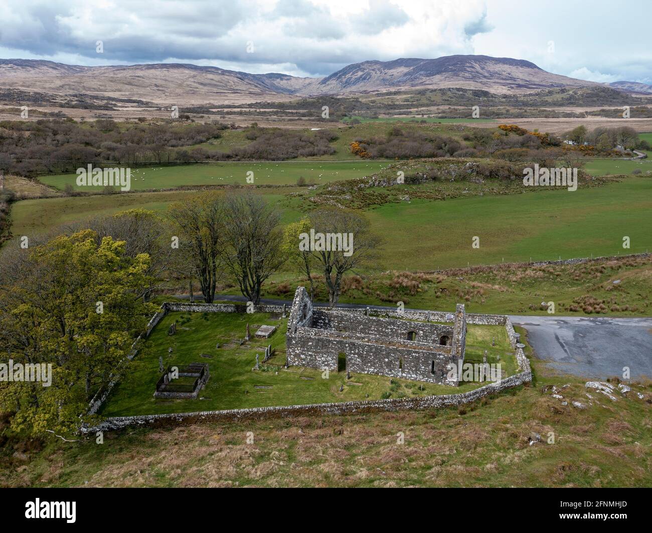 Ancienne église paroissiale de kildalton Banque de photographies et d ...