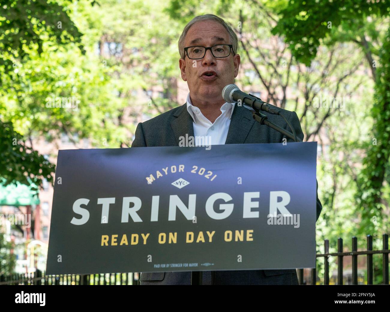 Le candidat à la mairie, Scott Stringer, a proposé d'installer des ...