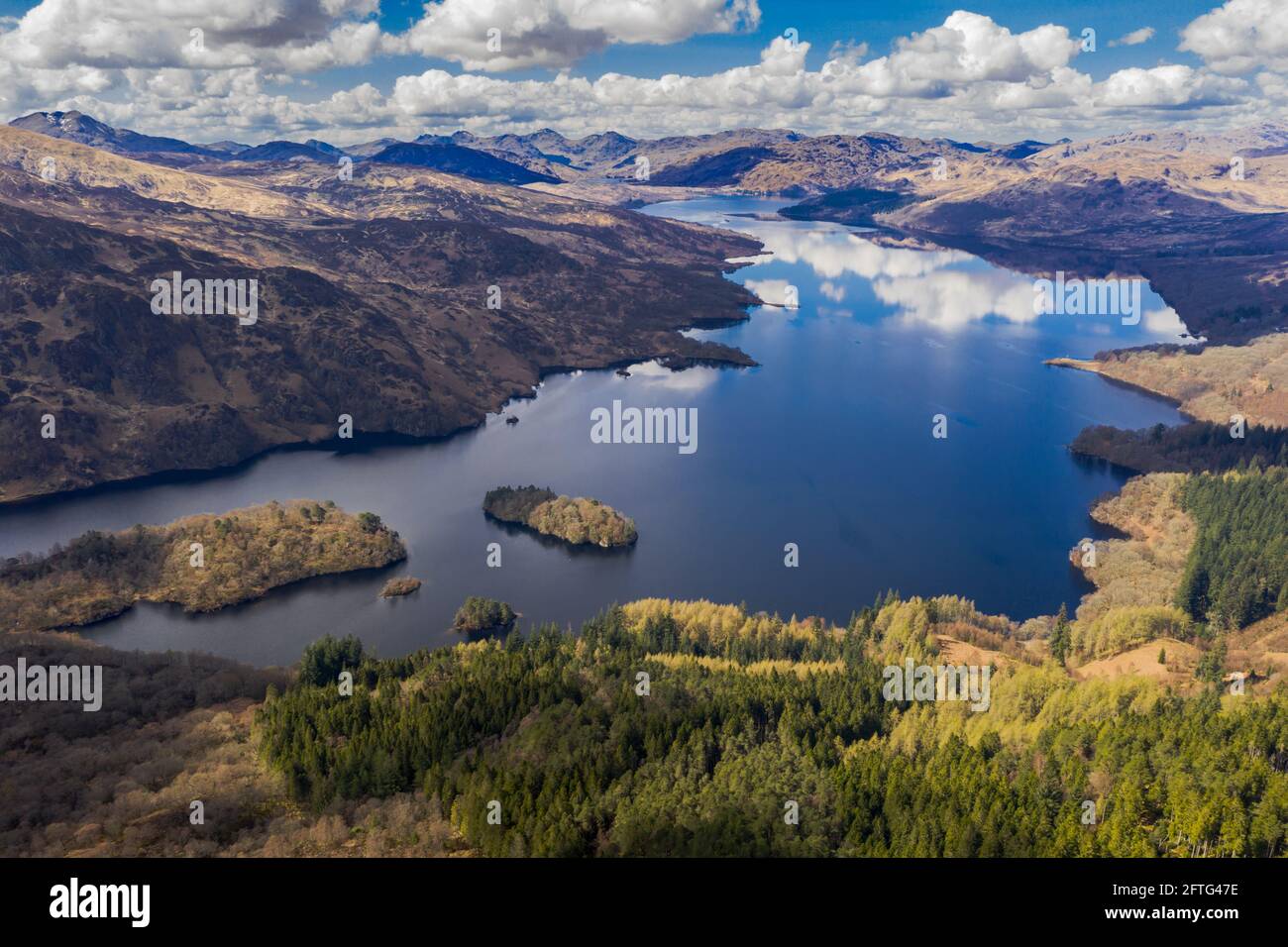 Loch katrine de ben ann Banque de photographies et d’images à haute ...