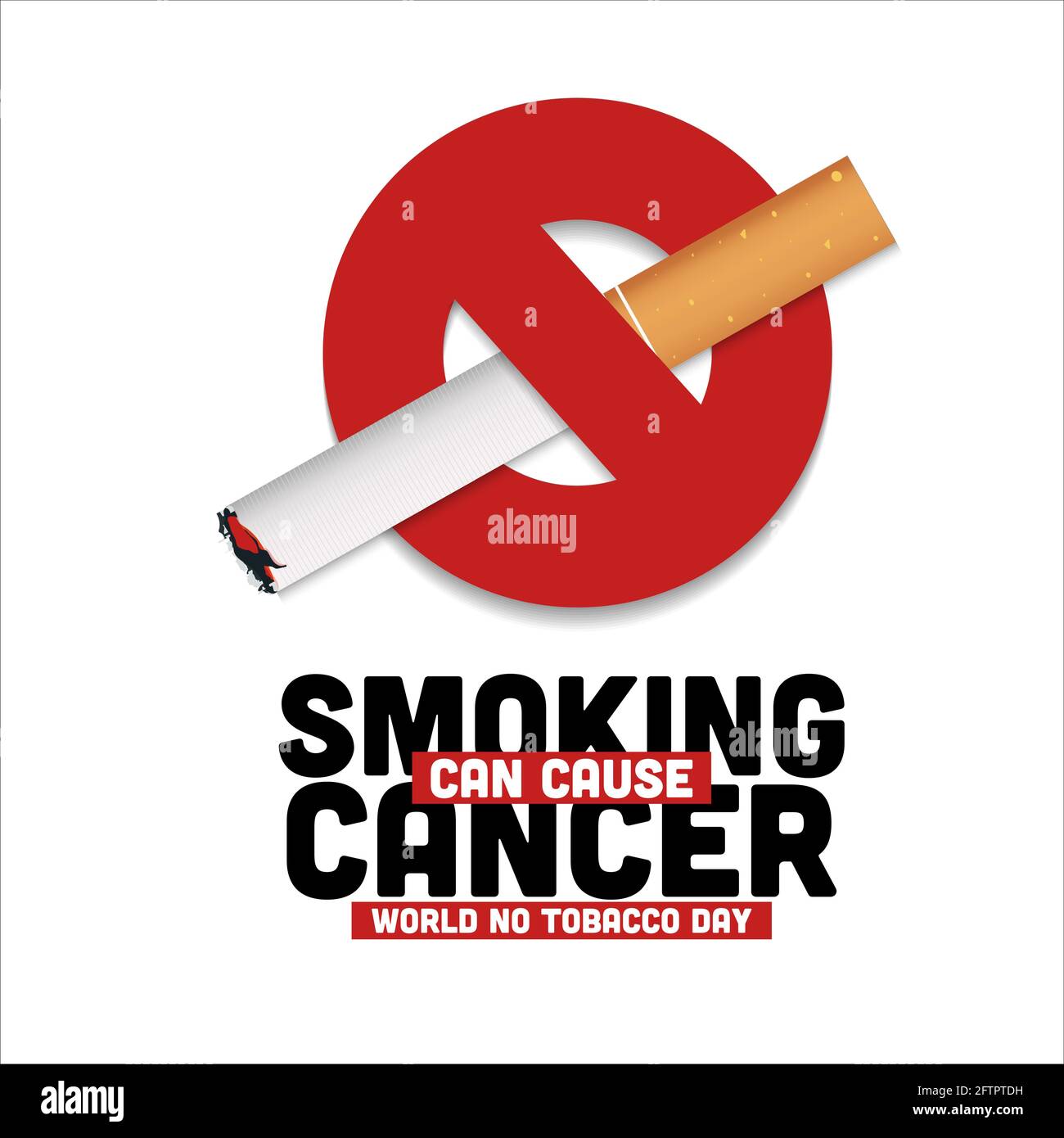 Affiche De Sensibilisation Anti Tabac Banque d'image et photos - Alamy