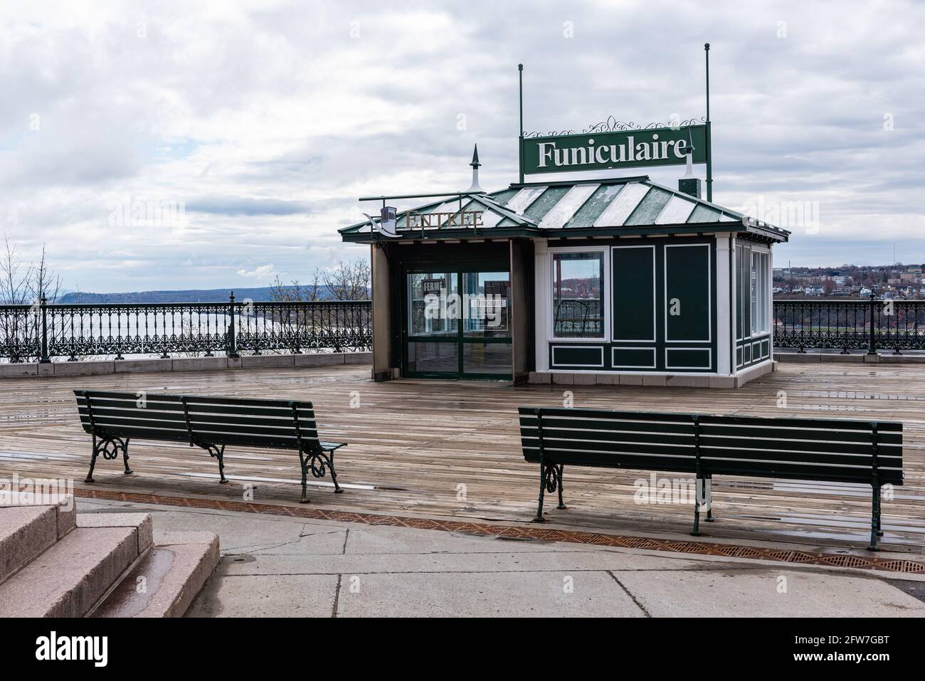 Funiculaire du vieux quebec Banque de photographies et d’images à haute ...