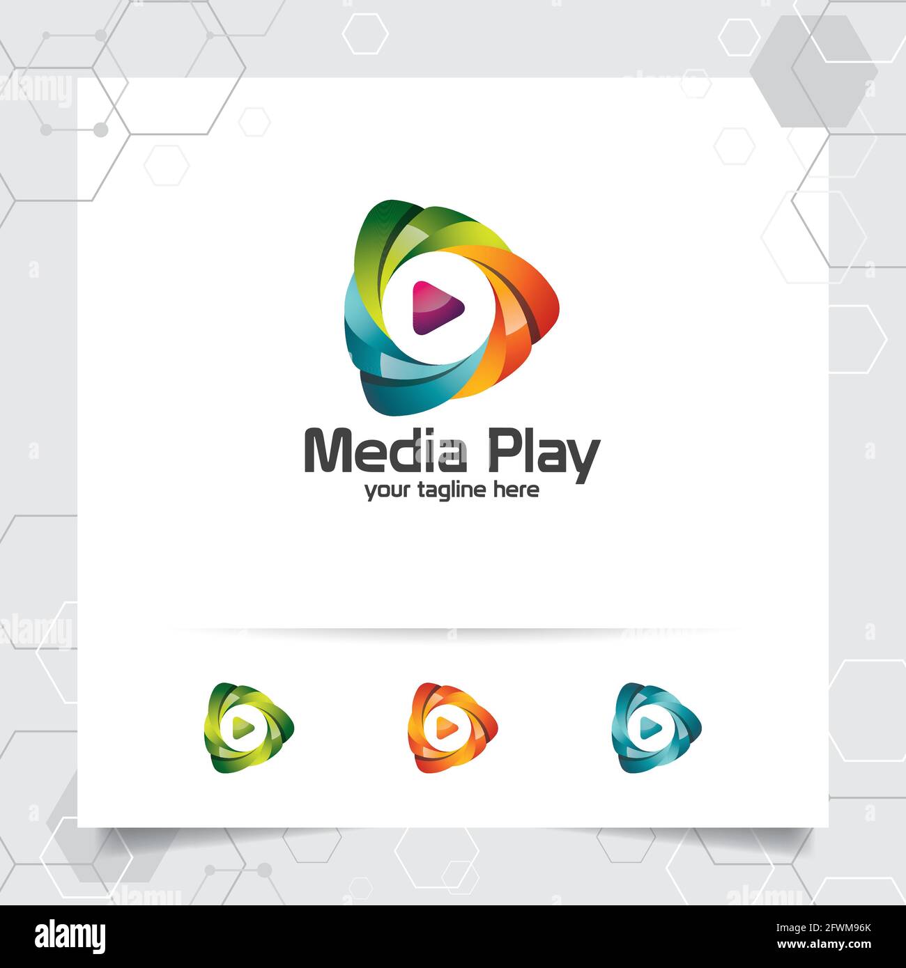 Multimedia vector vectors Banque de photographies et d’images à haute ...