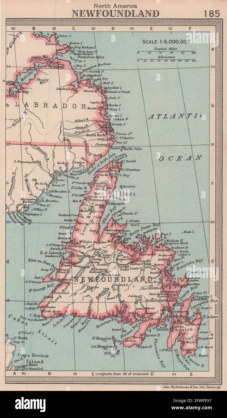 Carte ancienne du canada Banque de photographies et d’images à haute ...