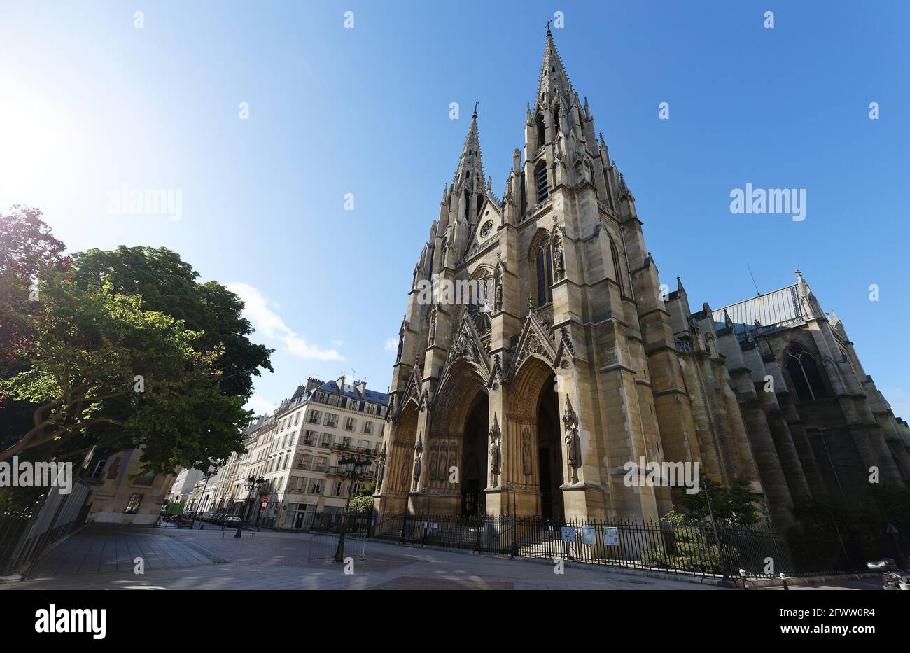 Basilique de saint clotilde Banque de photographies et d’images à haute ...