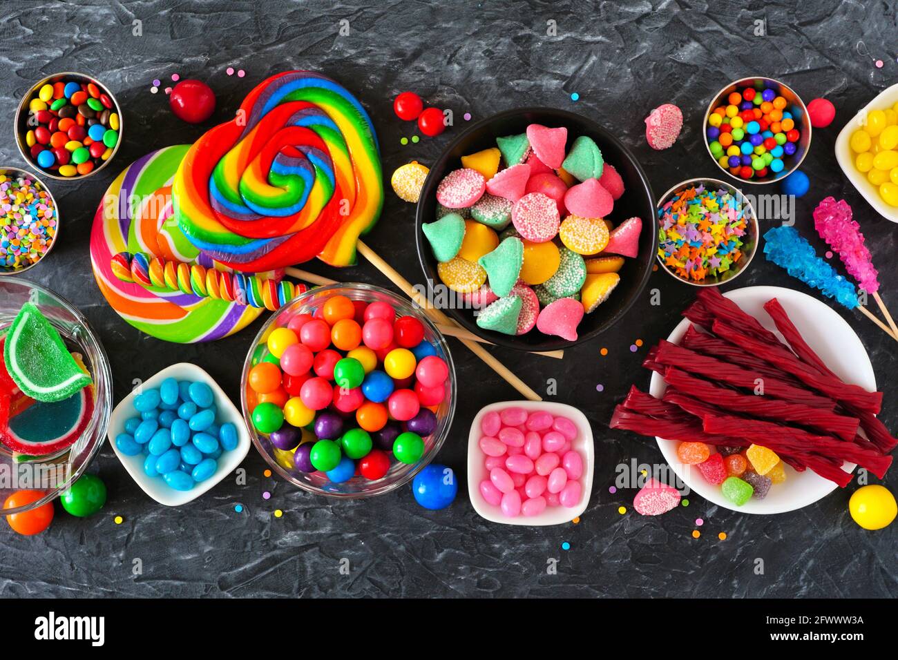 Buffet de bonbons Banque de photographies et d’images à haute ...