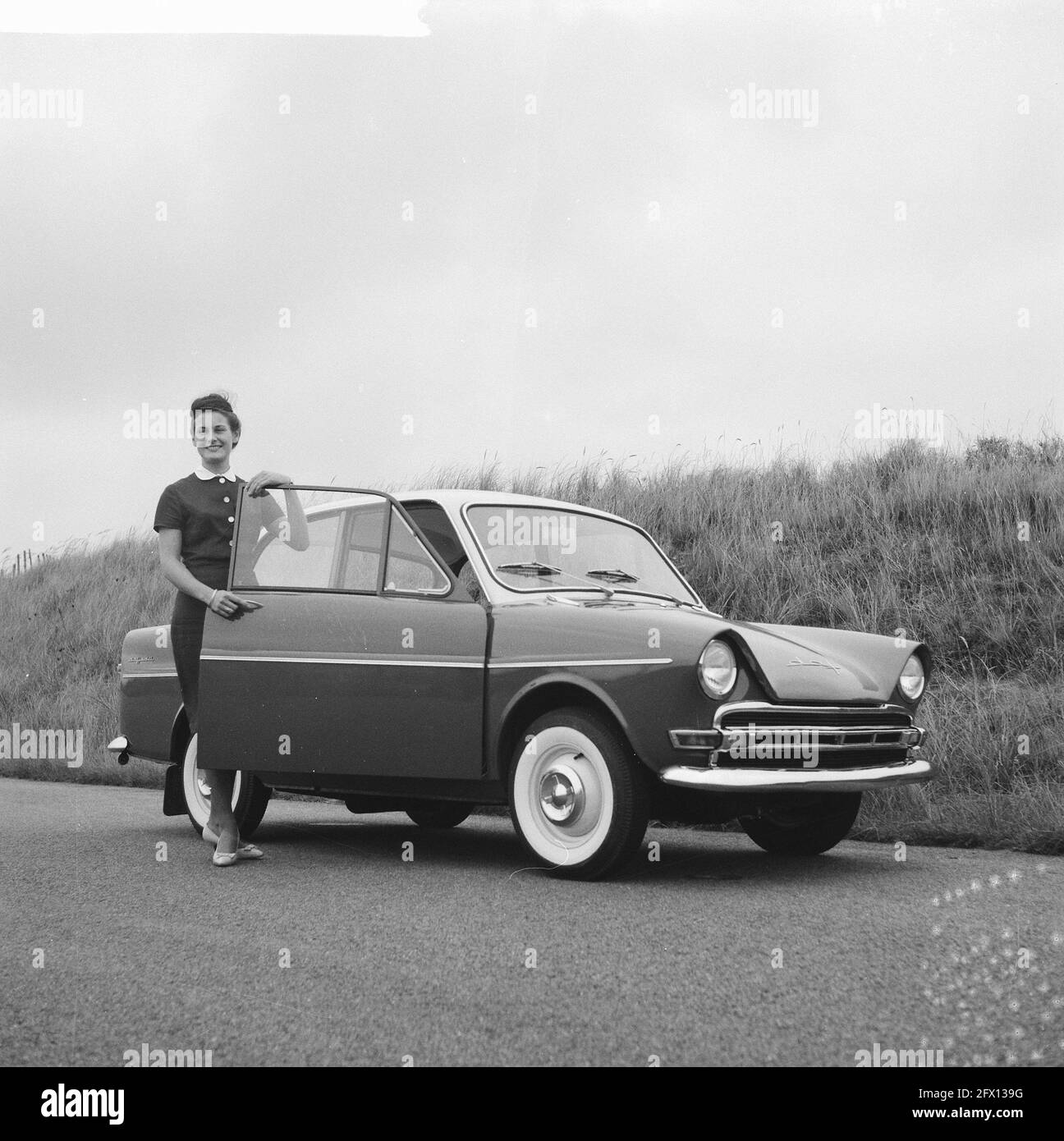 Présentation aérienne circuit de Zandvoort. Nouvelle voiture Daf, 8 ...