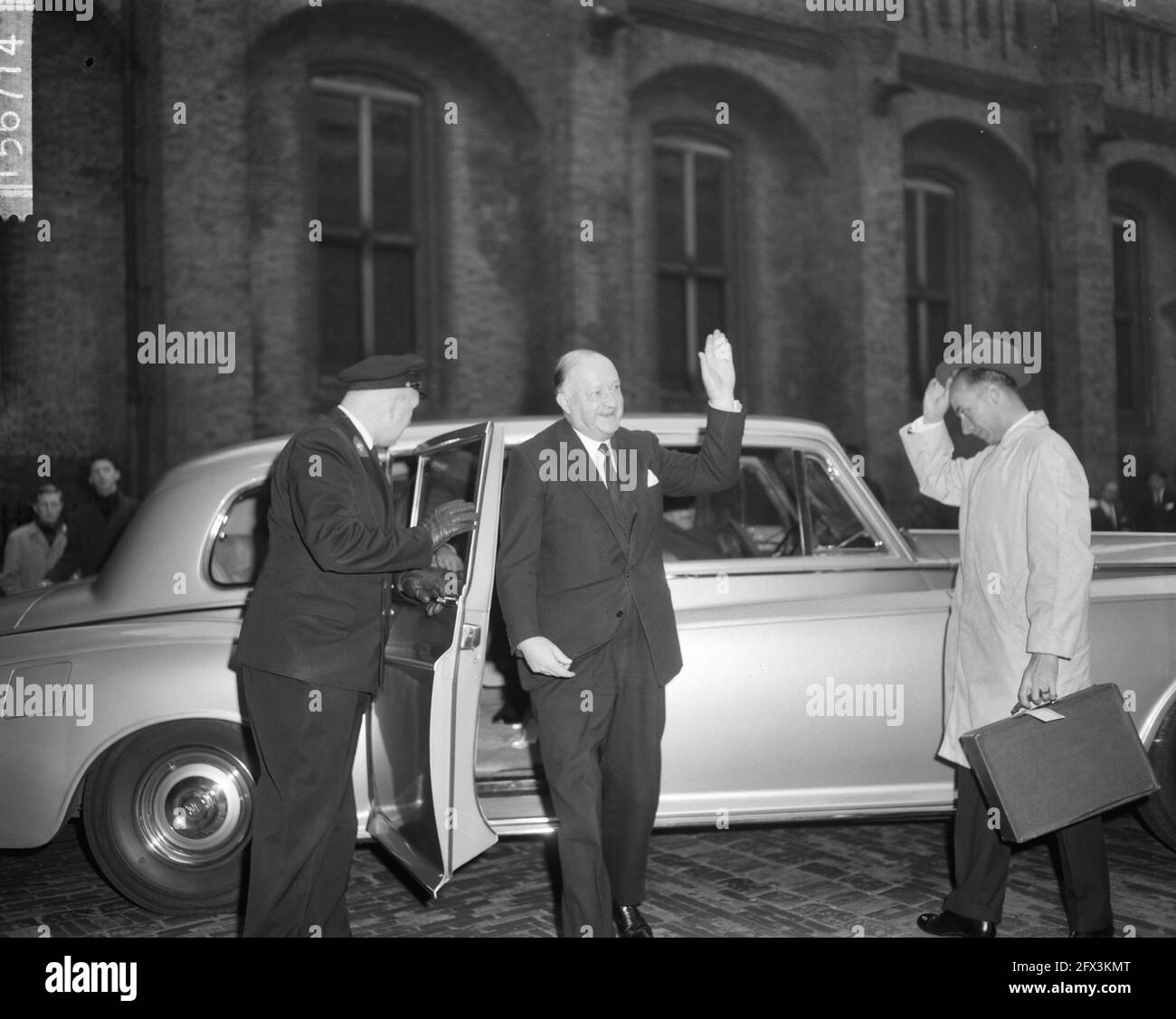 Rab butler Banque d'images noir et blanc - Alamy