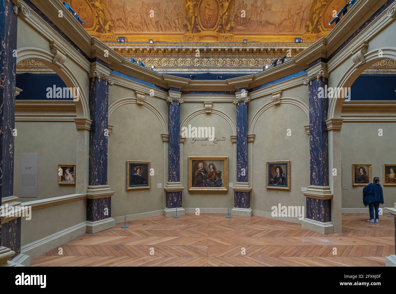Tableau peinture hyacinthe rigaud louis xiv Banque de photographies et ...