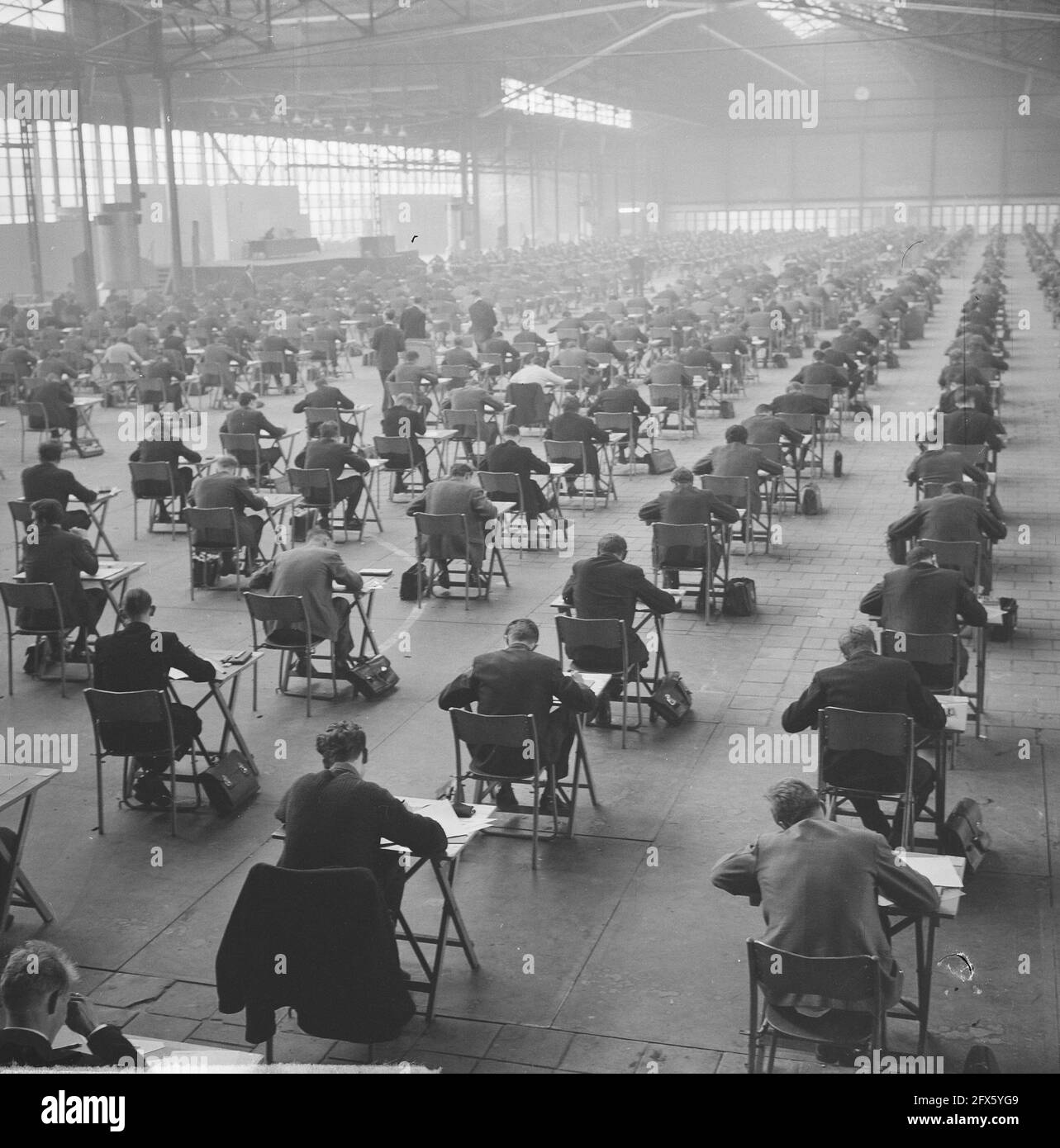 Examens d'examen Banque d'images noir et blanc - Alamy