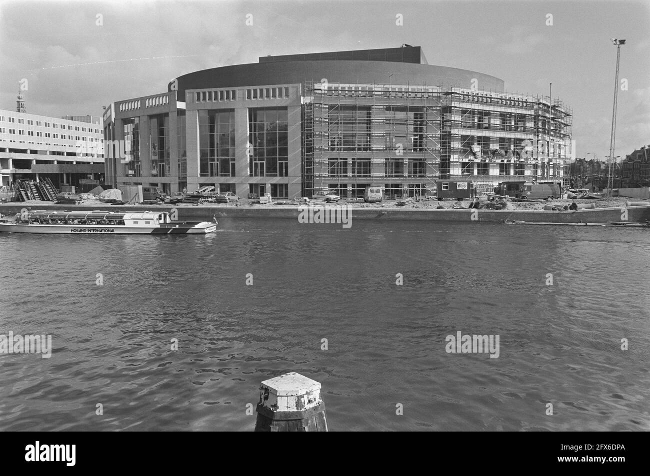 Théâtre musical du Stopera à Amsterdam, 1er avril 1986, théâtres, pays ...