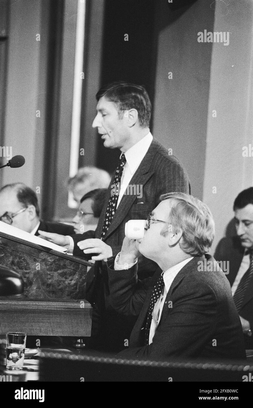 Premier plan ministre frans andriessen Banque de photographies et d ...