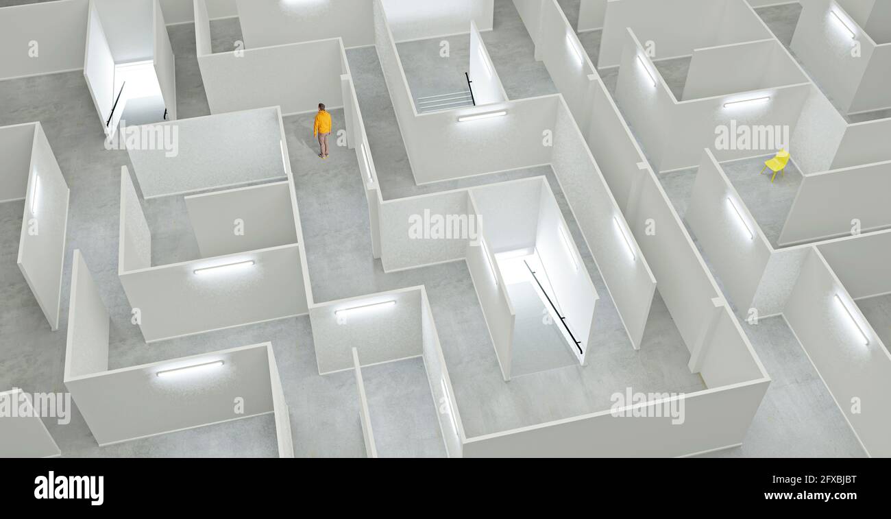 Homme perdu Banque de photographies et d’images à haute résolution - Alamy