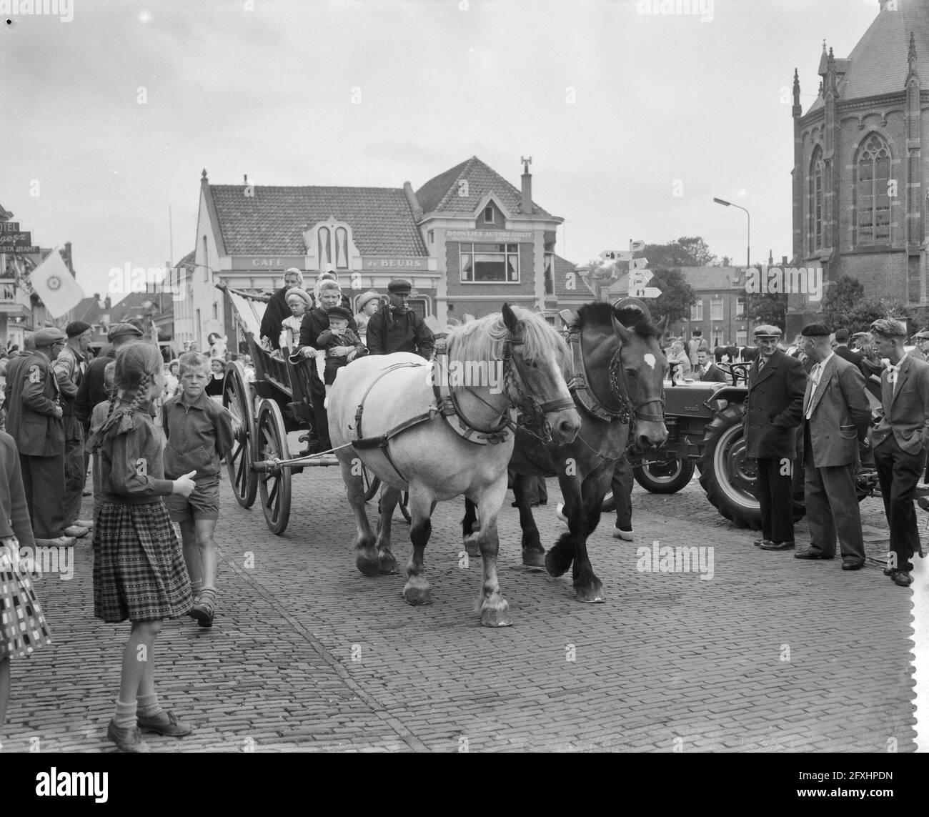 Wagons de ferme de la frise occidentale Banque de photographies et d ...