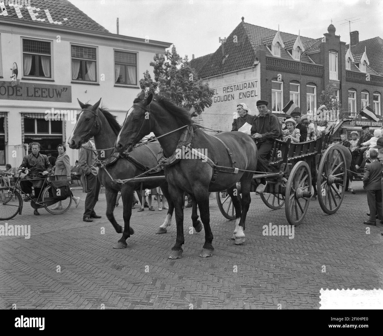 Wagons de ferme de la frise occidentale Banque de photographies et d ...