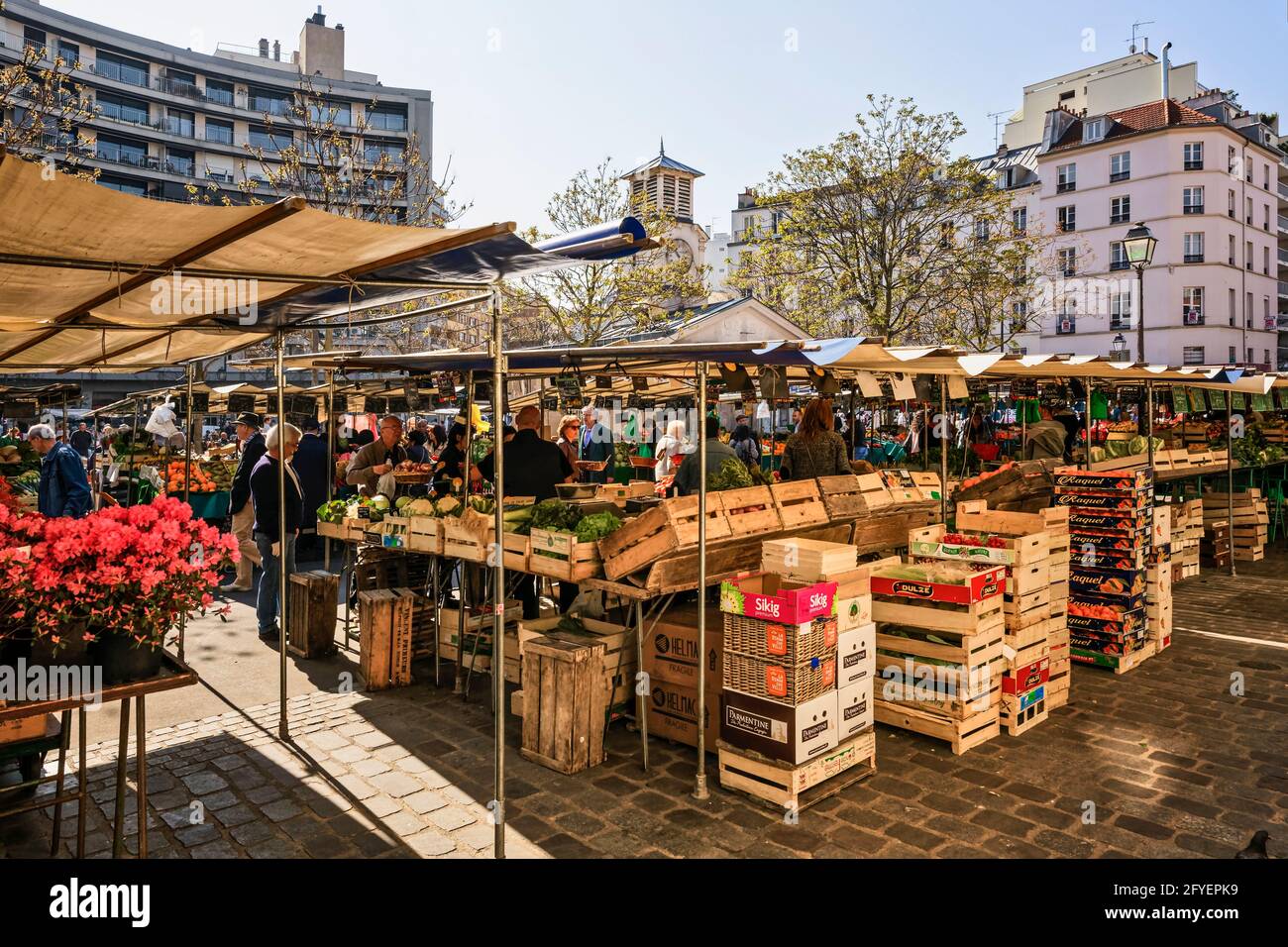 Paris market aligre Banque de photographies et d’images à haute ...