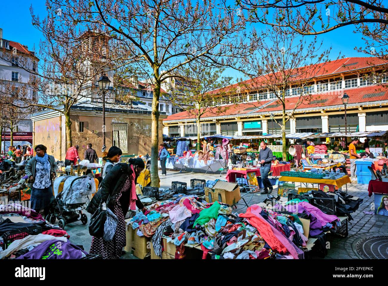 Paris market aligre Banque de photographies et d’images à haute ...