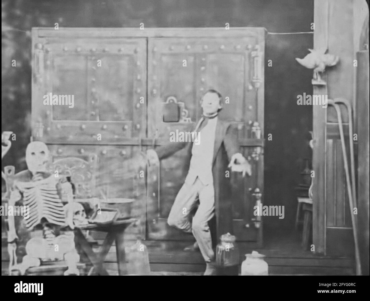 Vintage frankenstein movie poster Banque de photographies et d’images à ...