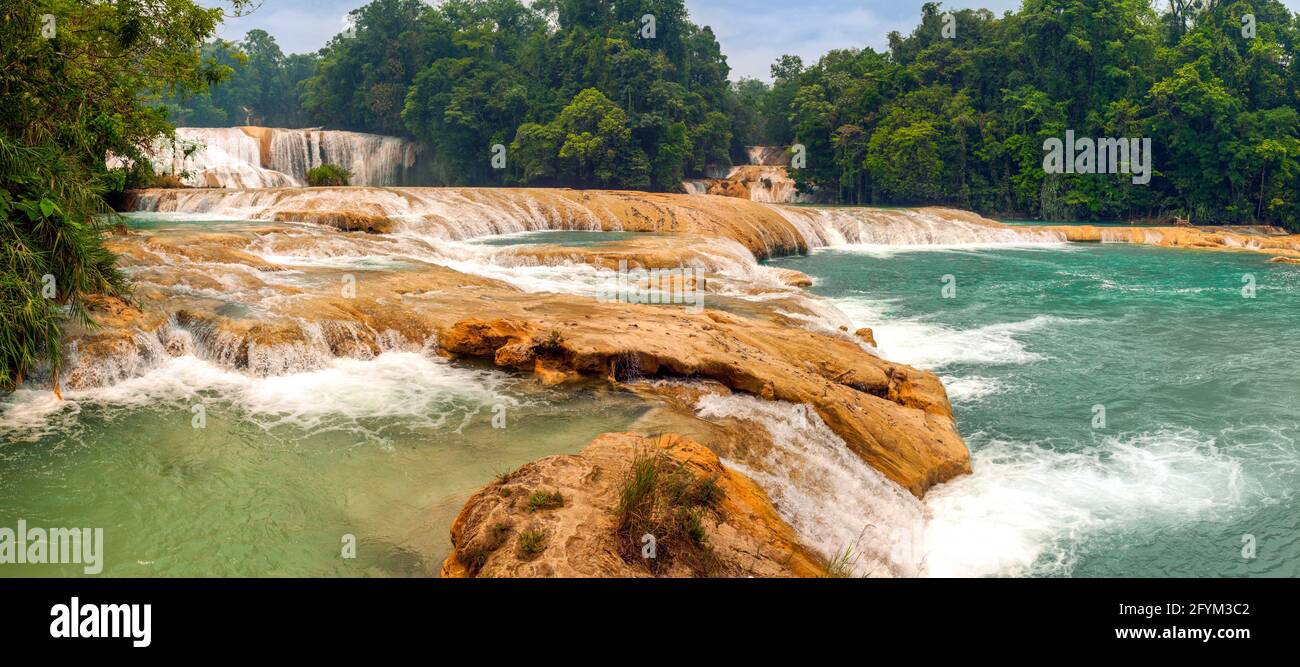 Cascade palenque mexique Banque de photographies et d’images à haute résolution - Alamy