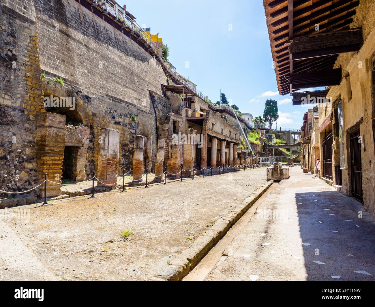 Decumanus maximus voie romaine Banque de photographies et d’images à ...