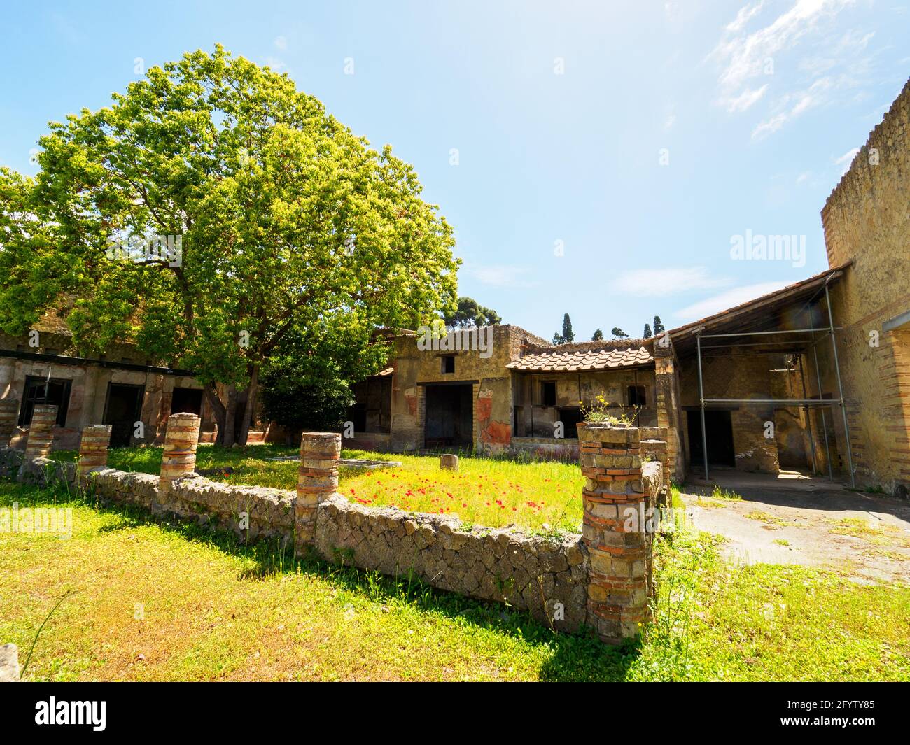 House of the mosaic atrium Banque de photographies et d’images à haute ...