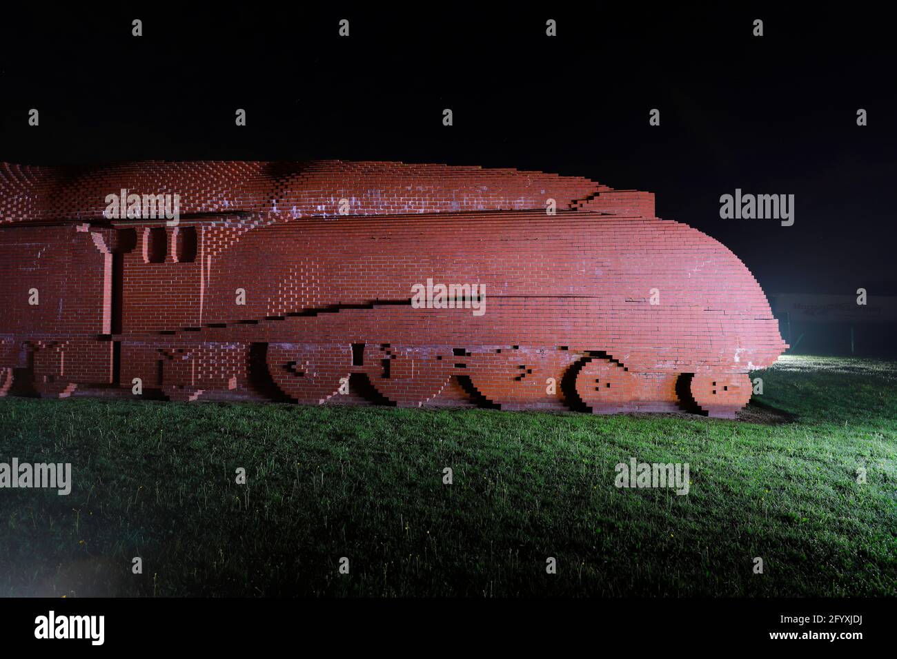 Train de briques de darlington Banque de photographies et d’images à ...