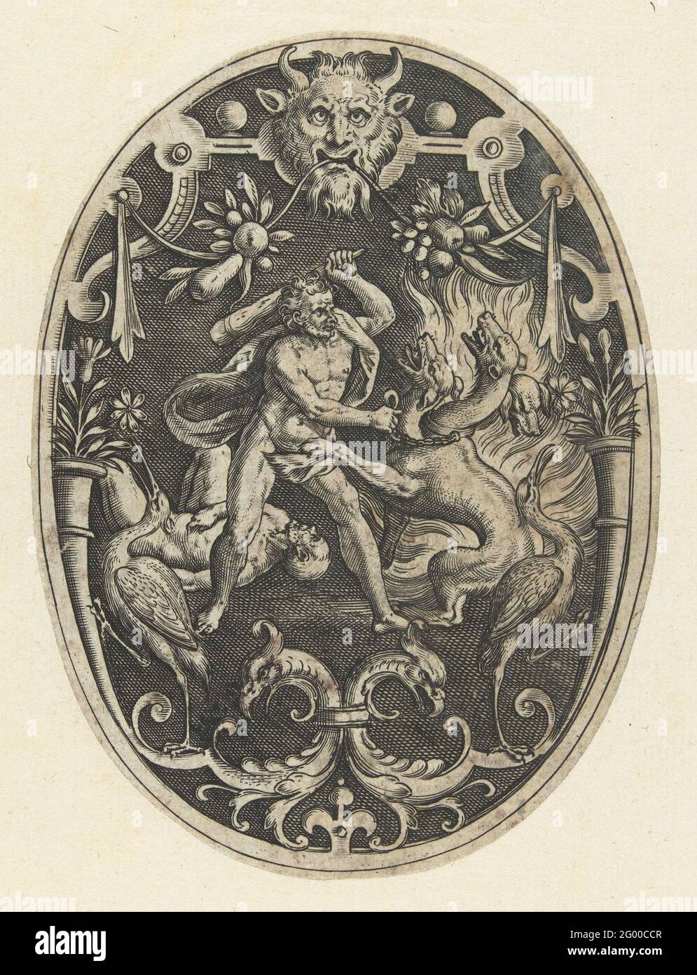 Hercules kills geryon Banque de photographies et d’images à haute ...