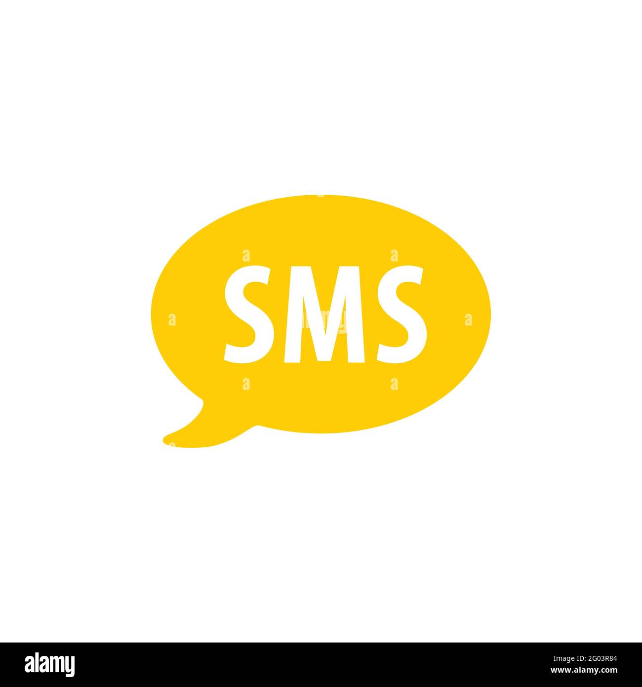 Sms icon text message symbol Banque de photographies et d’images à ...